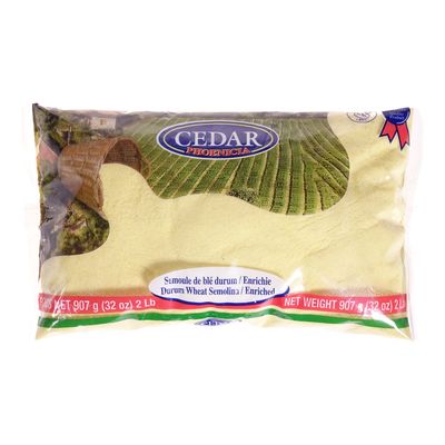 Cedar Phoenicia® Semoule de Blé Dur / Cedar Phoenicia® Durum Wheat Sem ...